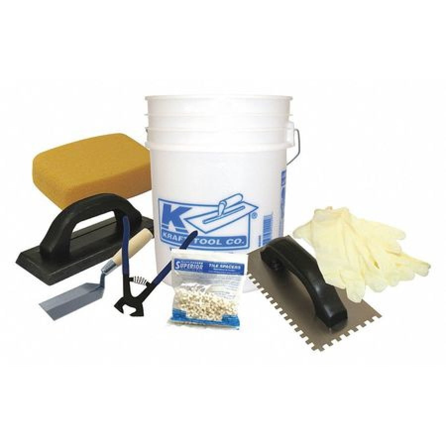 SUPERIOR TILE CUTTER INC. AND TOOLS ST100 Tool Kit,Tile,Plastic ...