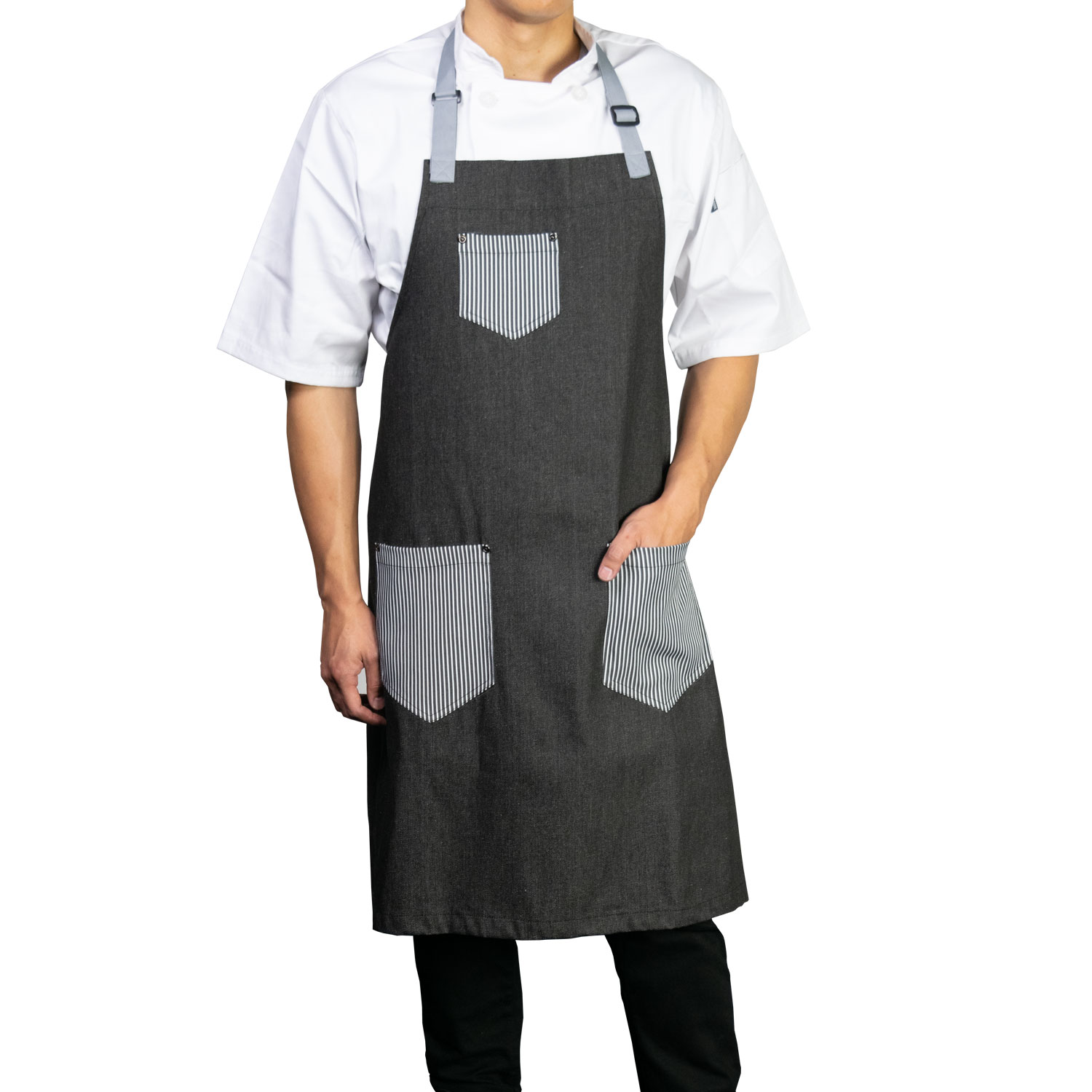 Chef Code - Chef Code 34" Long Denim Apron with Adjustable Neck ...