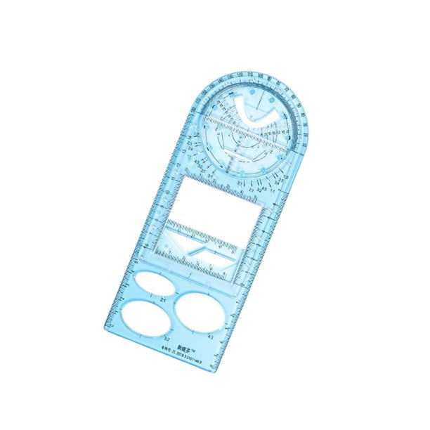 facefd Multifunctional Geometric Ruler Supplies Office Mathematics ...