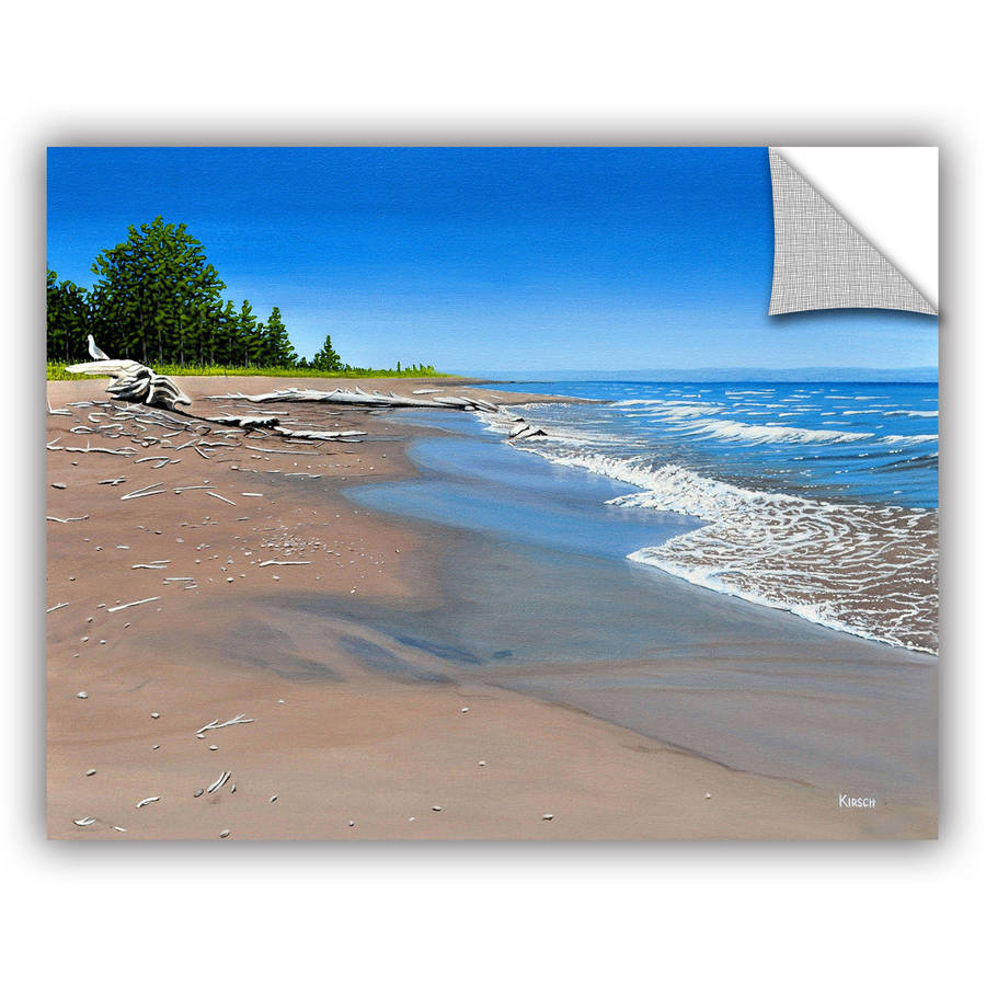 ArtAppealz Ken Kirsch "Driftwood Beach" Removable Wall Art - Walmart.com