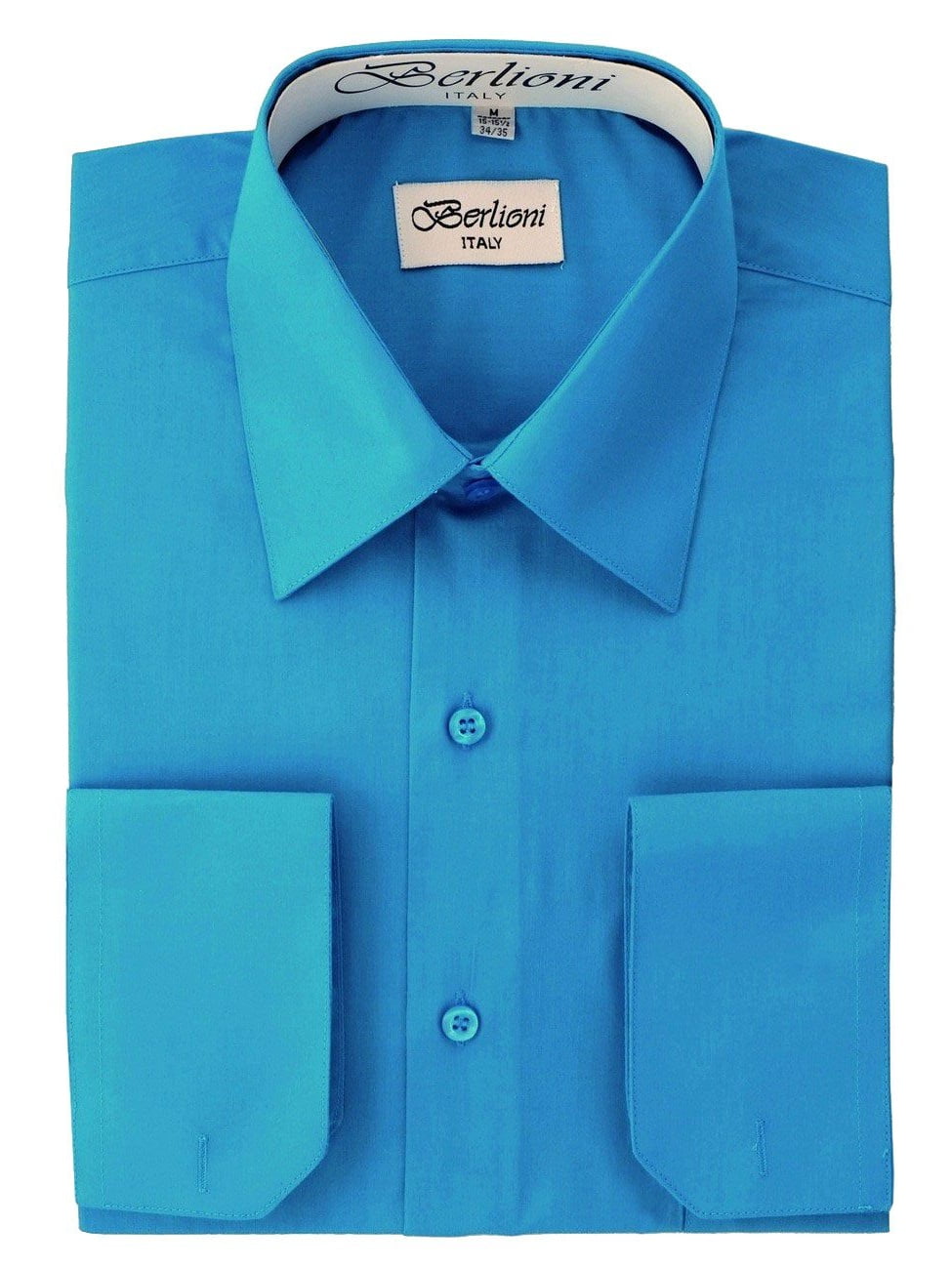 Men's Solid Color Dress Shirt - Walmart.com