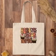 Here For The Pie Groovy Retro Fall Tote Bag - Walmart.com