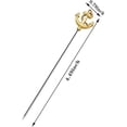 Anchor-shaped cocktail plugins reusable stainless steel cocktail ...