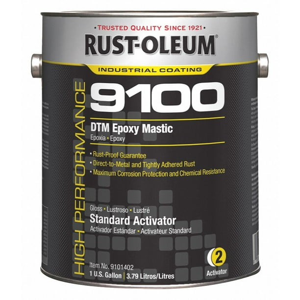 Rust-Oleum Epoxy Coating Activator,Clear,1 gal,Can 9101402 - Walmart.com