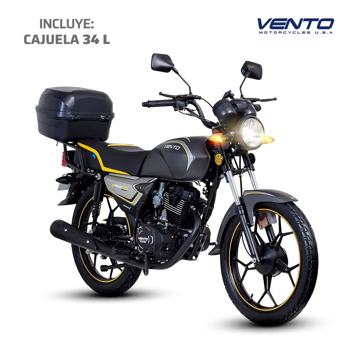 Motocicleta Urbana Vento XPRESS SPORT 170 Gris 2024 | Walmart en línea