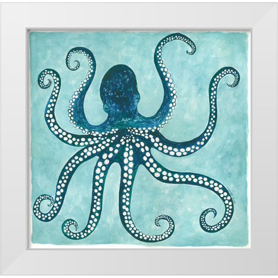 Shamp, Cindy 26x26 White Modern Wood Framed Museum Art Print Titled ...