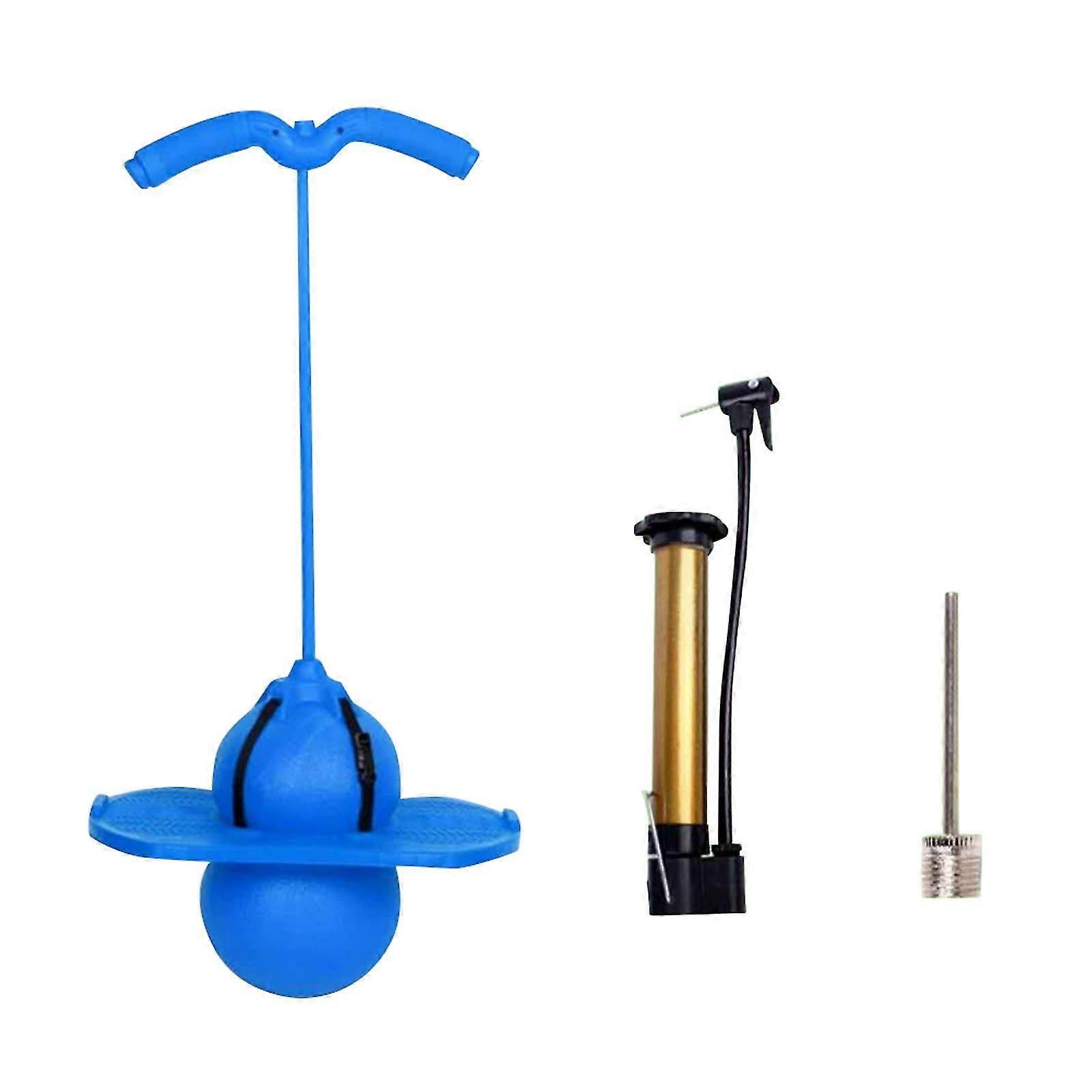 Pogo Bouncing Ball with Handle and Ball Pumps Jump Toy Pogo Maximum ...