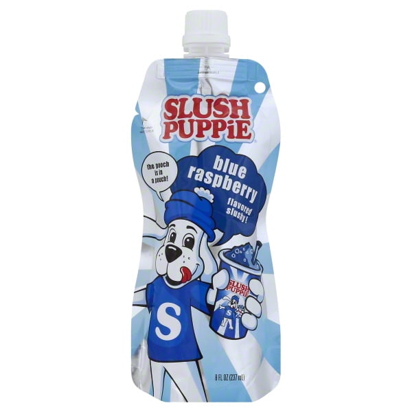 Slush Puppie Blue Raspberry Slushy Drink, 8 Fl. Oz. - Walmart.com ...