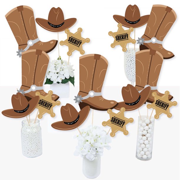Big Dot of Happiness Western Hoedown - Wild West Cowboy Party ...