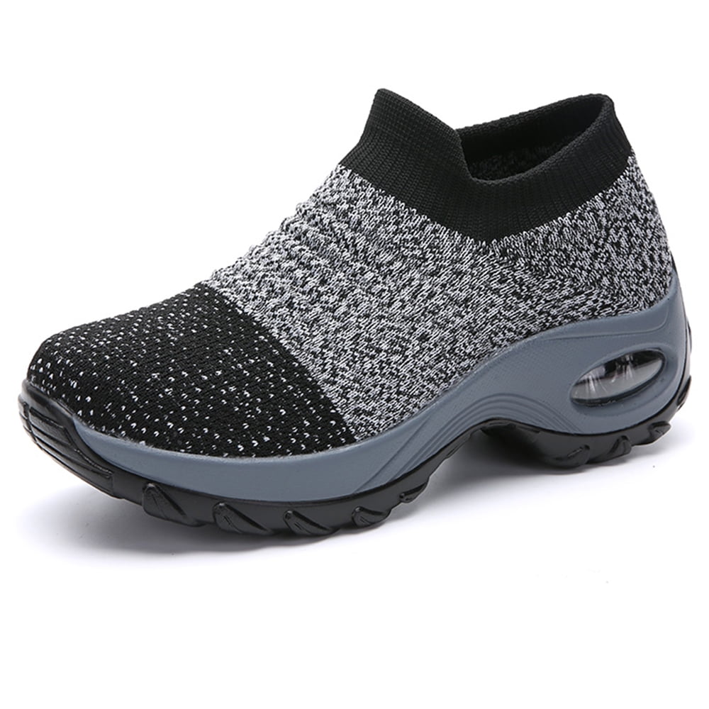YOURDIARY Women's Walking Shoes Slip on Sock Sneakers Lady Girls Nurse ...