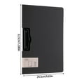 Standard Size Flipping Clipboard Folder With Horizontal Vertical Metal ...