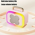 Pink Rgb Colorful High Battery Low Latency Bluetooth Multifunctional ...