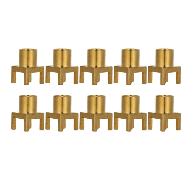 Conector hembra de 10 pines, conector MCX para PCB, conectores MCXRF, conector MCX de alto ...