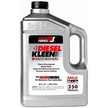 Diesel Fuel Additive, Amber, 80 oz. POWER SERVICE PRODUCTS 03080-06 ...
