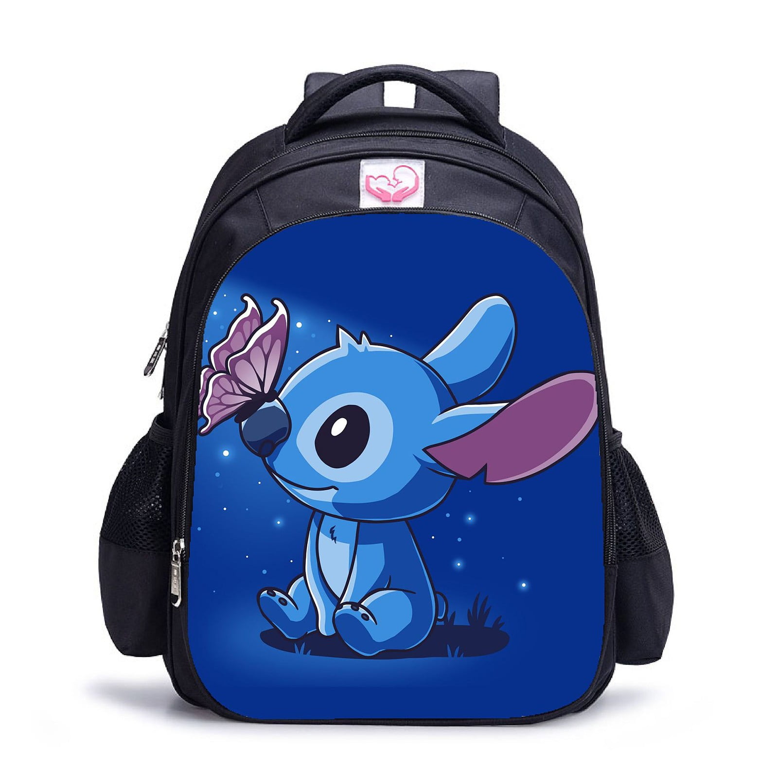 Vlemua Stitch Backpack, Welcome Back to School, 17" Stitch Laptop Bag ...