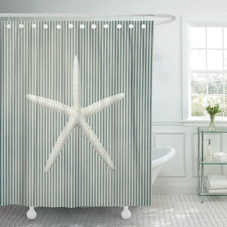 Black And White Striped Starfish