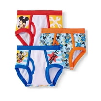 Mickey Mouse Briefs, 3-Pack (Toddler Boys) - Walmart.com