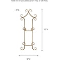 Touch of Class Regalla Petite Plate Rack - Vertical Plate Display ...