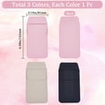 3PCS 3 Colors Pocket Protector Leather Pen Pouch Holder Organizer for ...