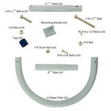 Sun2Solar Solar Cover Holder, Above Ground Pool Storage, 5 Hooks, Easy ...