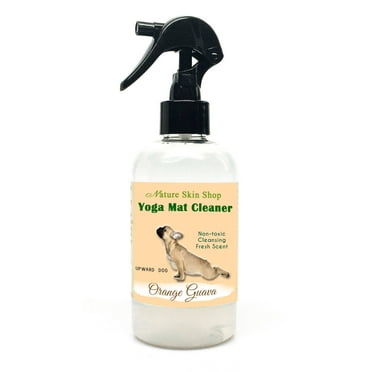 Asutra Natural Organic Yoga Mat Cleaner with Microfiber Towel, Peaceful ...