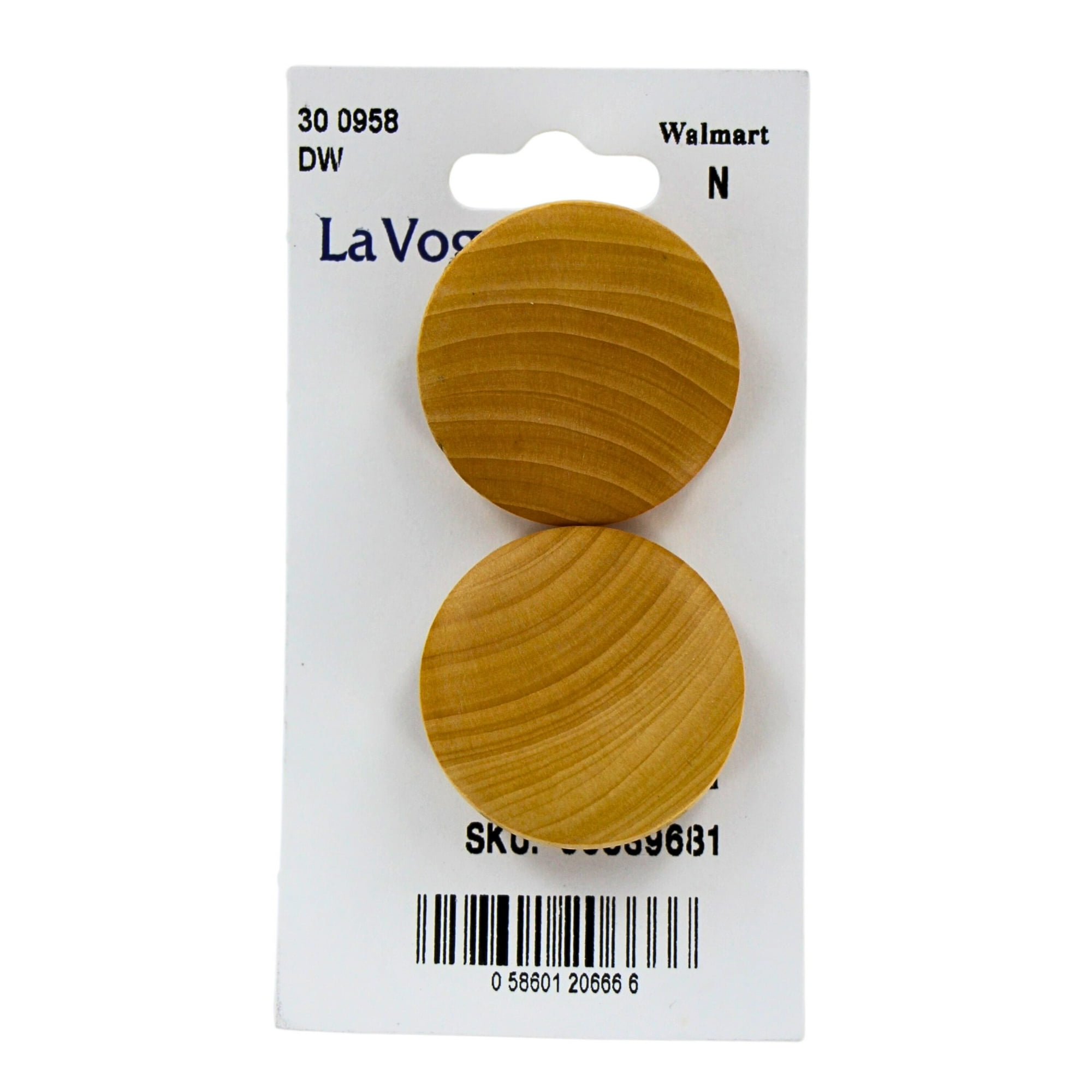 Click here for La Vogue Buttons  Natural Material - 2 Pieces  28m... prices