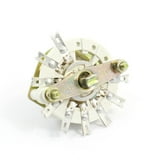 TV Radio Band Channel Rotary Switch Selector 1P8T 1 Pole 8 Position ...