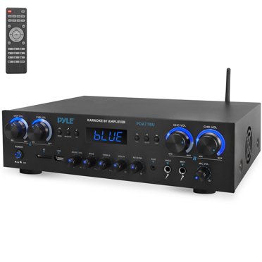 Monoprice Wall Mount Music Amplifier, 40 Watts With Touch Screen ...