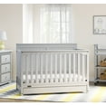 Graco Hadley 5-in-1 Convertible Baby Crib with Drawer, Pebble Gray ...