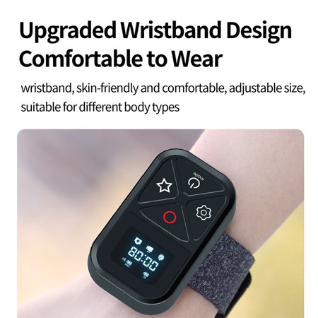 Camera Remote Control Digital Display Sports Camera Digital 4 Functions ...