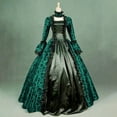 Womens Royal Renaissance Dress Retro Victorian Costumes Plus Size