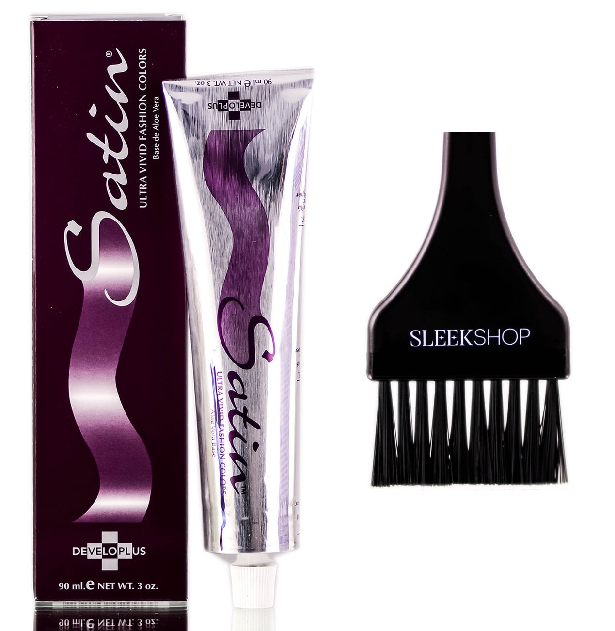 SATIN Hair Color, Developlus Ultra Vivid Fashion Colors (with Sleek ...
