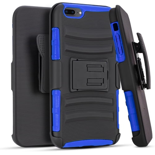 iPhone 8 Plus Phone Case, Dual Layers [Combo Holster] And Built-In ...
