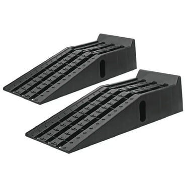 2 Pack Car Ramps 5T 11000Lbs Steel Automotive Hydraulic Car Ramps for ...