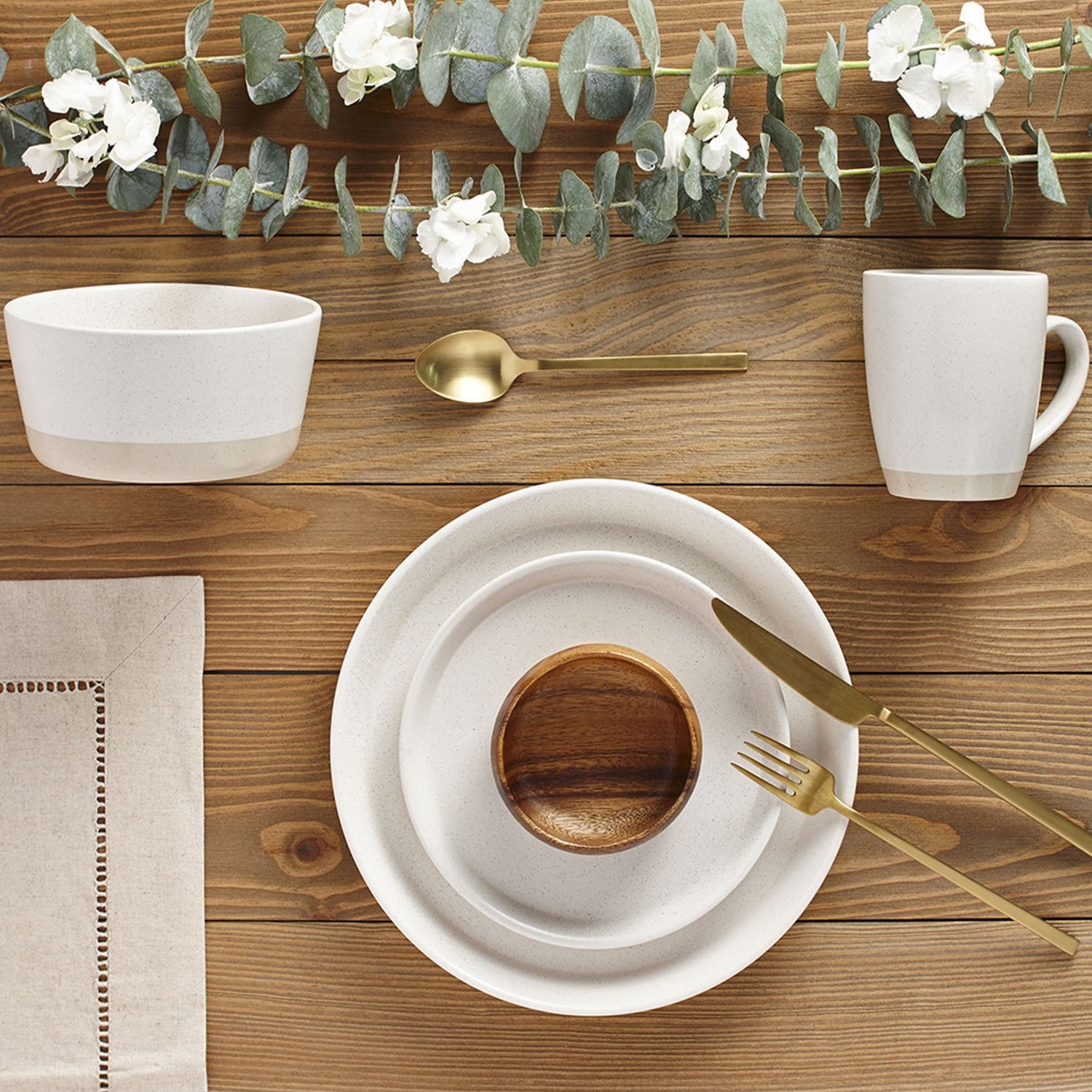Click here for Safdie & Co. Safdie & Co Dinnerset 2 Tone Cream prices