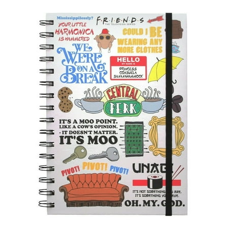 Friends The One With The Quotes A5 Wirebound Notebook | Walmart Canada