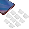 10 Pcs USB C Port Cover - Mobile Phone Dust Protector,Soft Silicone ...