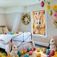 Easter Window Cover Decoration Streamer With Bunny Design For Front ...