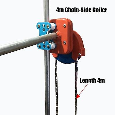 Manual Film Coiler Device Agricultural Greenhouse Side Top Film Coiling ...