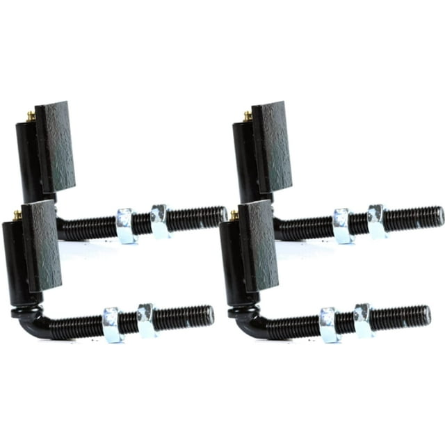 Bobco Metals J Bolt Steel 5/8" Gate Hinges, Capacity: 150 lb x 4 Pieces ...