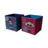 LOL Surprise Storage Set (Trunk, 2 pack cubes, Sequin Cube and Hamper ...