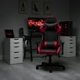 RESPAWN 100 Racing Style Gaming Chair, in Red (RSP-100-RED) - Walmart.com