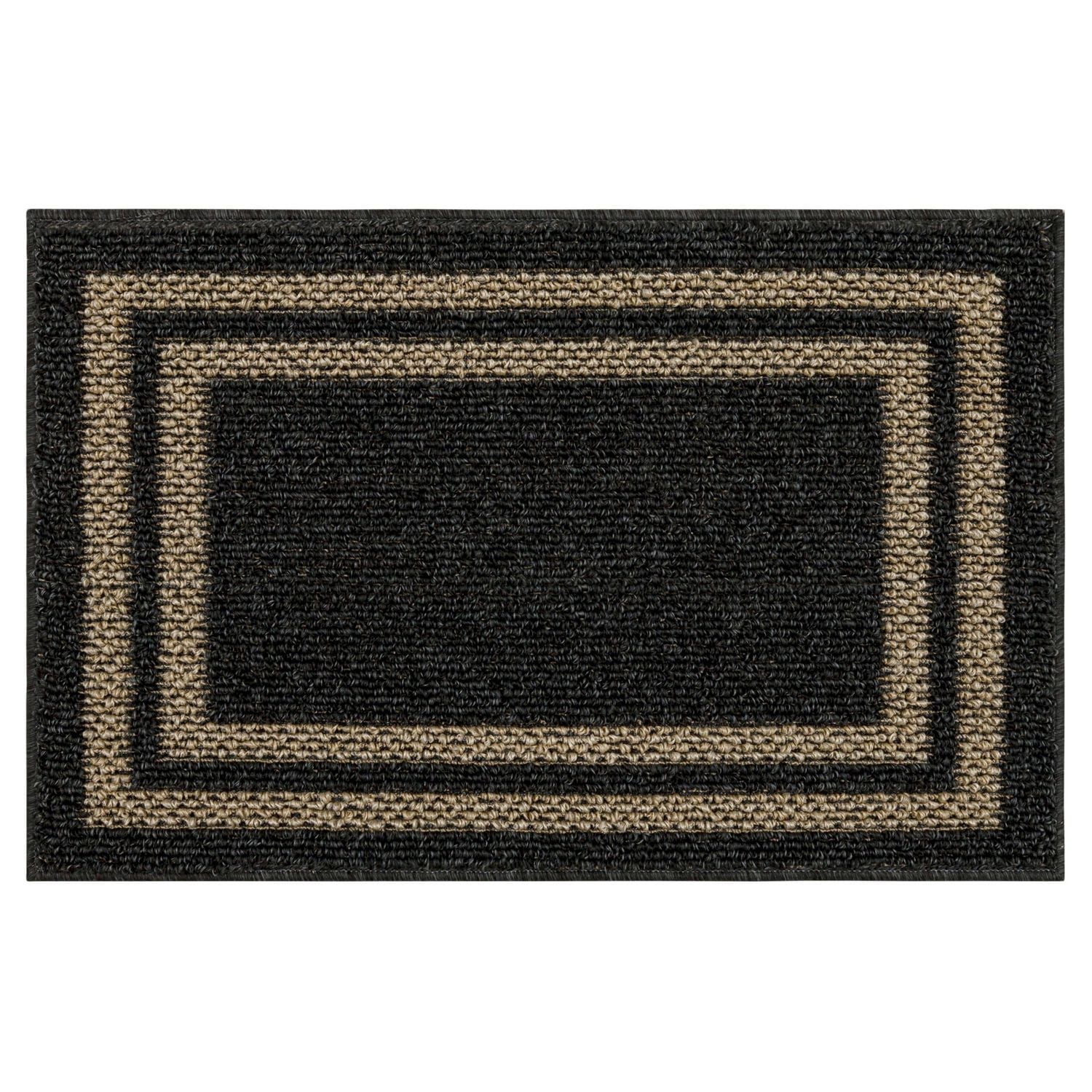 Click here for Mohawk Home Hall Border Near Black/Tan Tufted Poly... prices