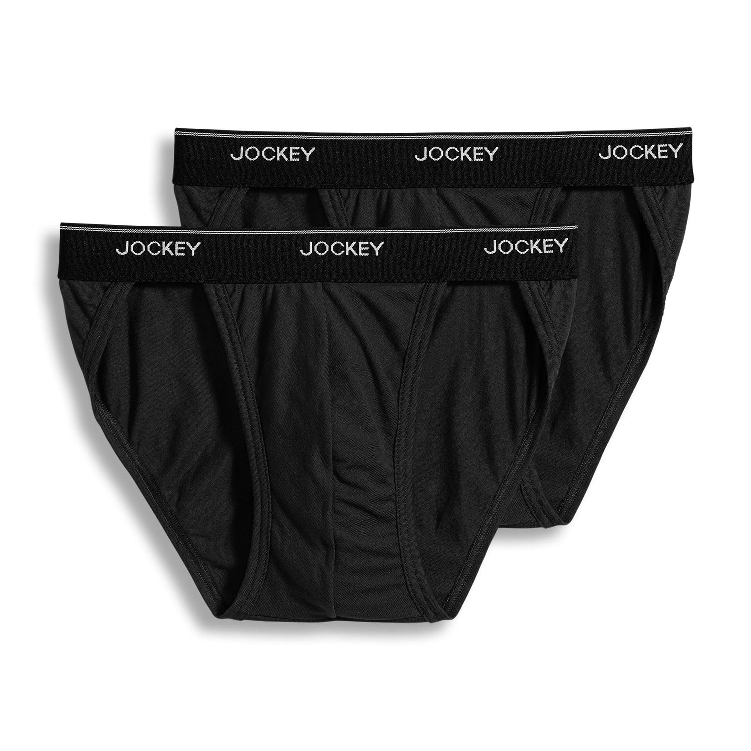 Jockey Men's 100% Cotton Elance String Bikini - 2 Pack - Walmart.ca