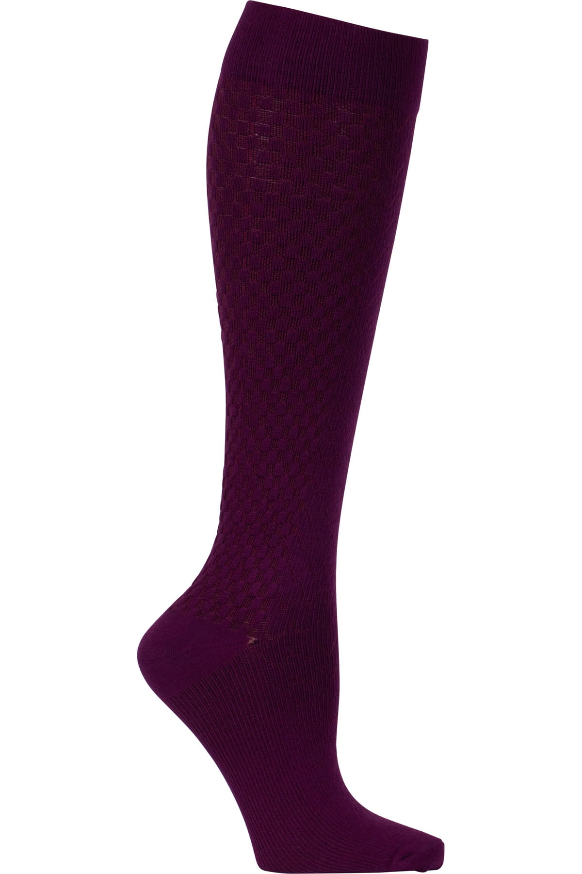 Cherokee Women 4 single pair packs True Support Sock, Plus, Vino ...