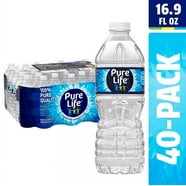Pure Life 40 Pack Bottled Drinking Purified Water (16.9 fl. oz ...
