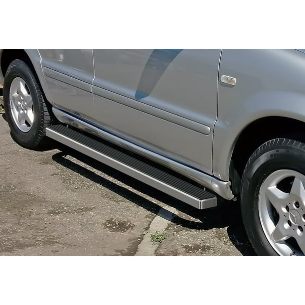 1998-2005 Mercedes-Benz ML Class Hairline Finish 4 Inch Door to Door ...