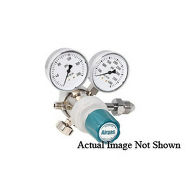 Airgas Two Stage Brass 0-250 psi General Purpose Cylinder Regulator CGA ...