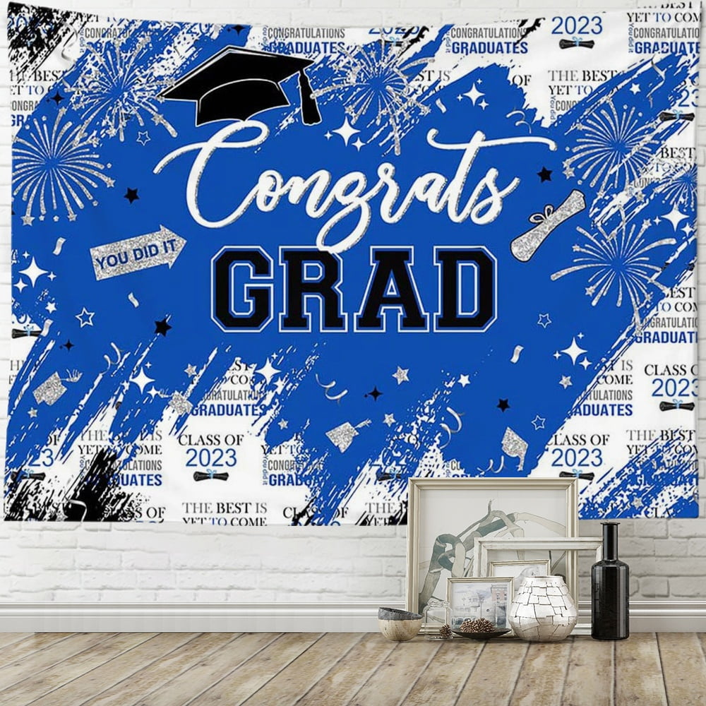 Graduation Backdrop Class of 2023 Graduation Party Decorations ...