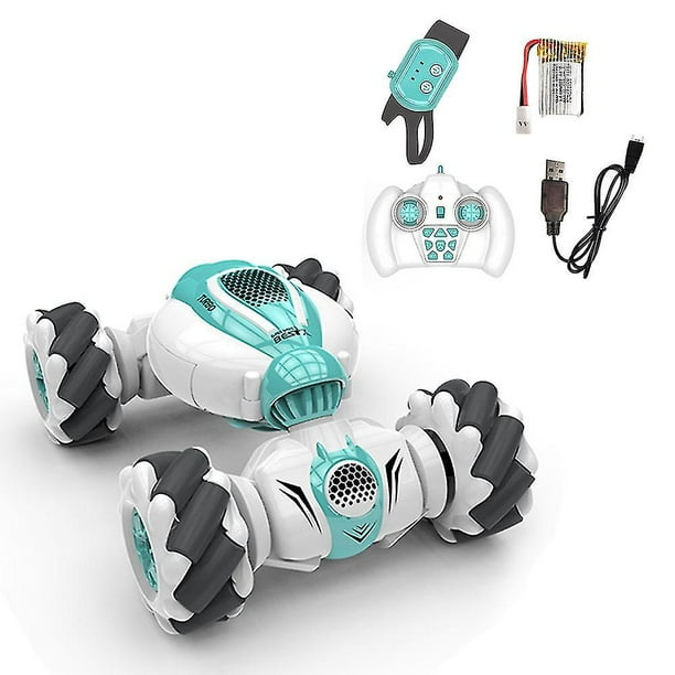 Transforming Stunt Car Remote Control Watch Gesture Sensor Electric ...